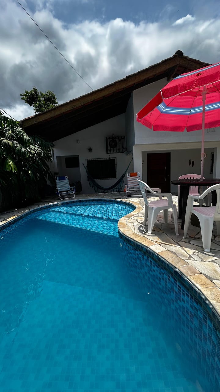 Casa De Praia Com Piscina - São Sebastião