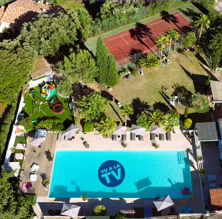 Gite/studio 4p Clim Piscine/jacuzzi En Provence - Les Arcs