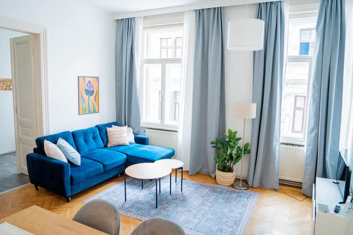 Charmante Altbauwohnung Free Park Garage - Vienna