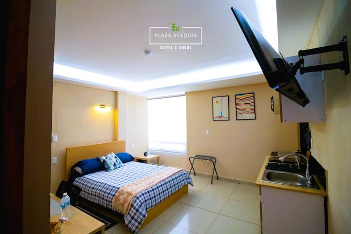 Loft Equipped/furnished/wifi/terrace/ Smart Tv - Cuautitlán