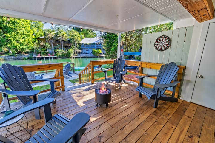A Frame Stream Dream Cedar Cabin On Weeki Wachee - Spring Hill, FL
