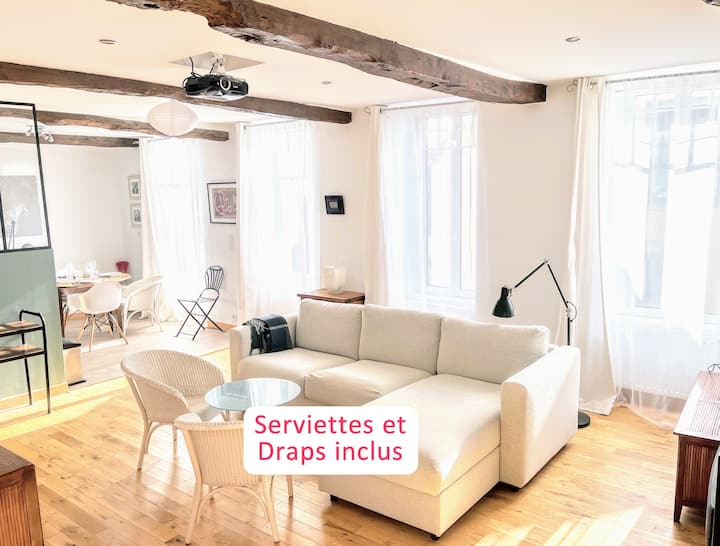 Charmant Duplex Lumineux En Centre Ville - Wifi - Auray