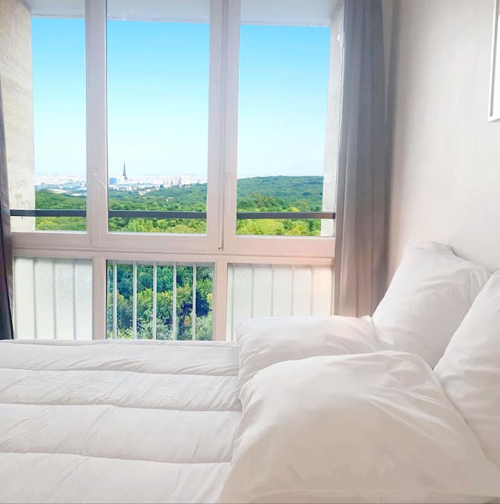 Cocon Paisible Vue 360° Paris & Tour Eiffel - Meudon