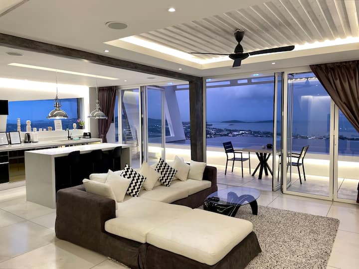 Luxury 2bdr 
Breathtaking 270 ° Seaview Pool Vila - Ko Samui