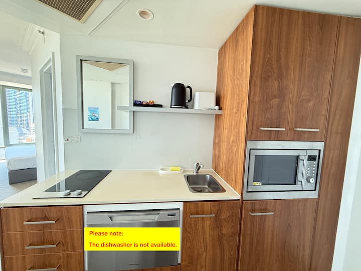 Surfers Paradise Comfort Hotel Room Level 16 - 서퍼스 파라다이스