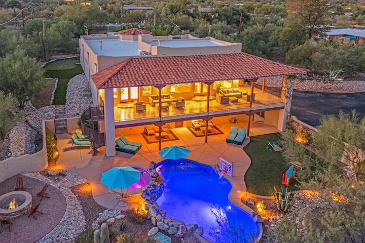 Hot Property/foothills/heated Pool/spa/sleeps16+ - Tucson, AZ