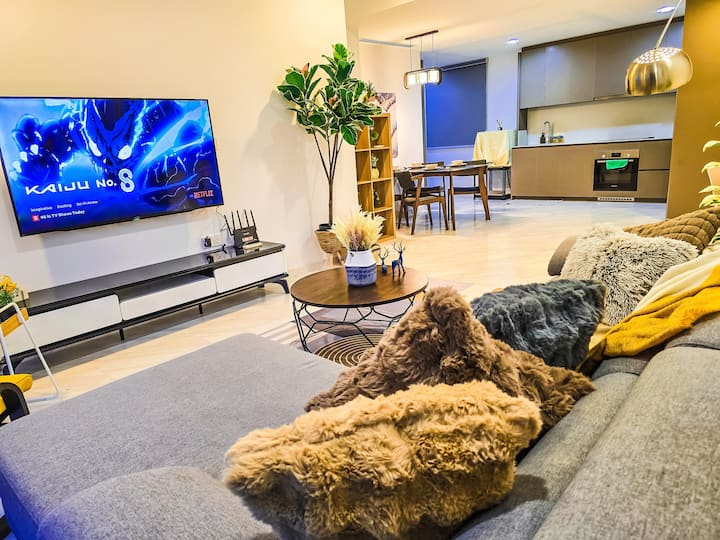 Mesmerising Klcc View- 2br 2ba Apt With Bathtub - Kuala Lumpur