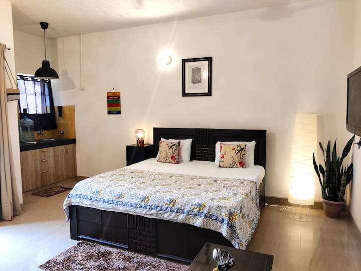 Hootstays Apartment 203 | Near Prem Mandir - Vrindavan
