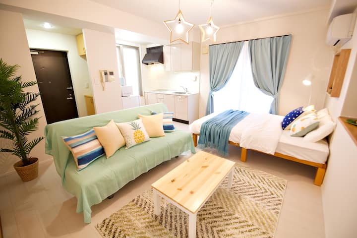 【渋谷道玄坂】最大8名様宿泊可能1ldk!渋谷駅徒歩圏内の好立地!どこへ行くにも便利! - Shibuya Station