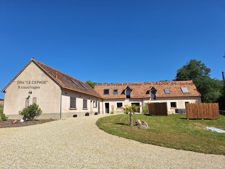 Les Gîtes De La Pauverdière Des Vignes - 15 Pers. - Sarthe