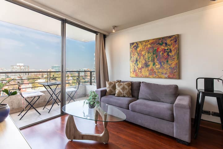 Cozy Apartment With Great View And Pool - Providencia