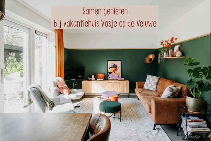 Vakantiehuis Vosje Op De Veluwe - Luxe In Het Bos - Nunspeet