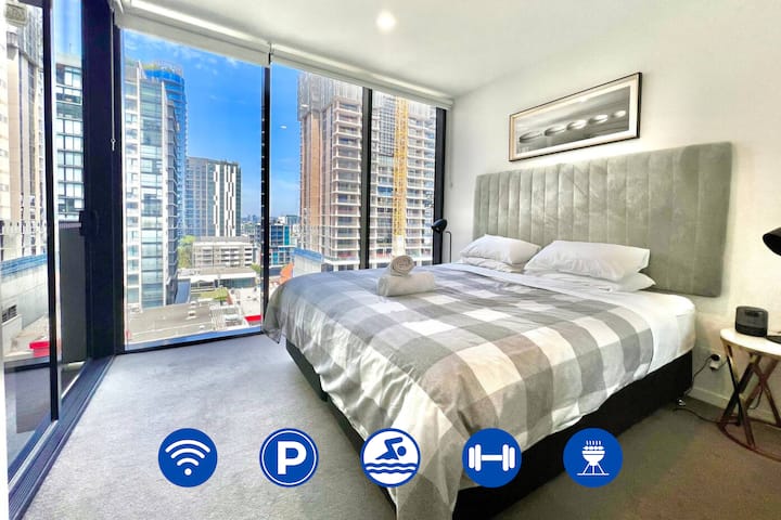 Superb 1b Modern Apt W View/ Top Location/ Free P - Brisbane