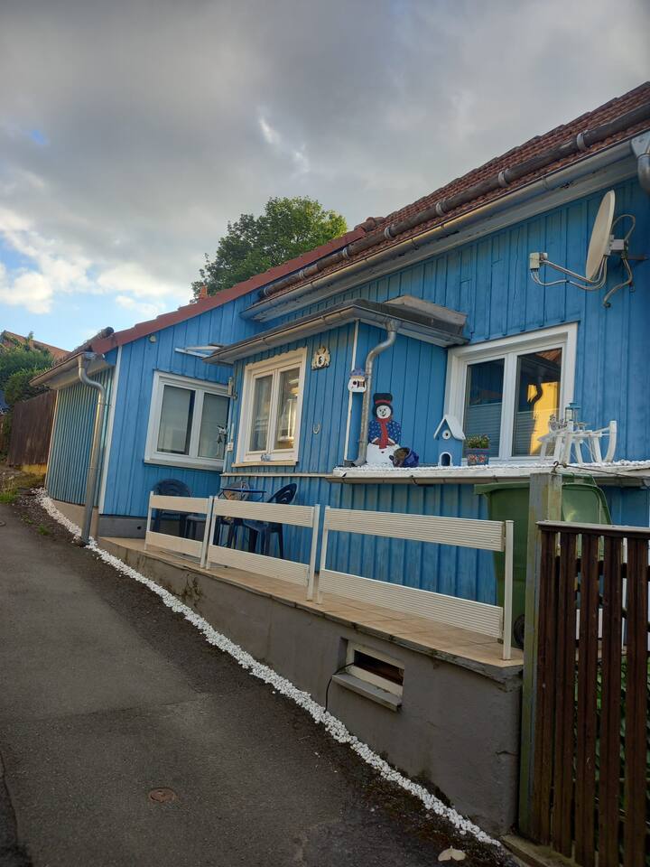 Neu! Ferienhaus "Little Blue House" Oberharz A.b. - Tanne