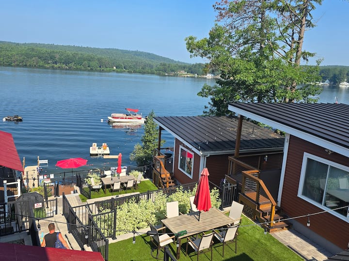Winnipesaukee Lakefront Luxury Unit #7 W Hot Tub - Laconia, NH