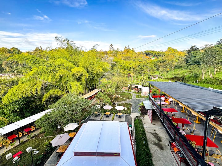 Habitación Doble En Hotel Campestre, Salento - Salento, Colombia