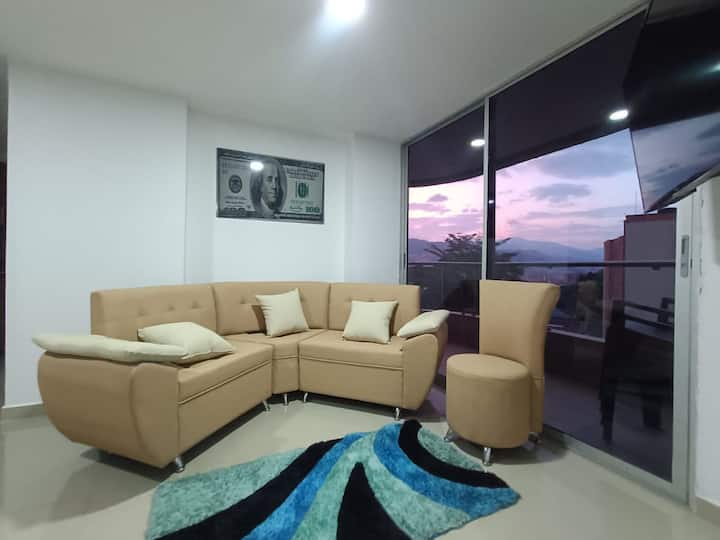 Comfortable Apt Envigado 3 Rooms 5 Beds - Envigado
