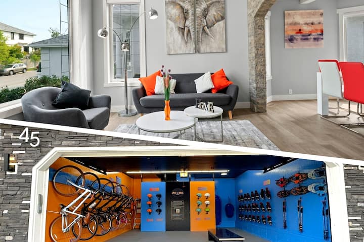 Lux 4bd Ac 3500sqft~trail~free Ice Skates~weberbbq - Canada