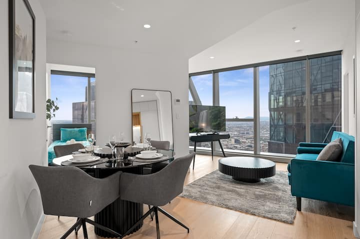 59th Floor Am I Dreaming? High Level City/sea View - Melbourne