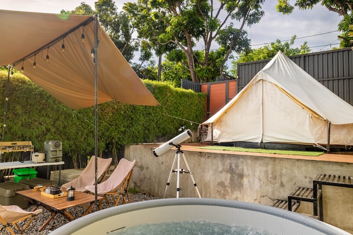 Glamping Tent W/ Jacuzzi & Atv (Camp 2) - Batangas