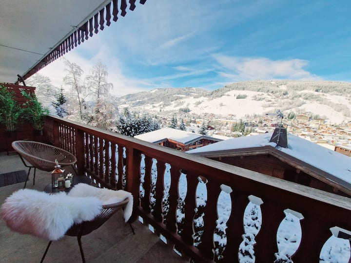 "L'après Ski" 3 P Centre Wifi Parking Gratuit - Megève