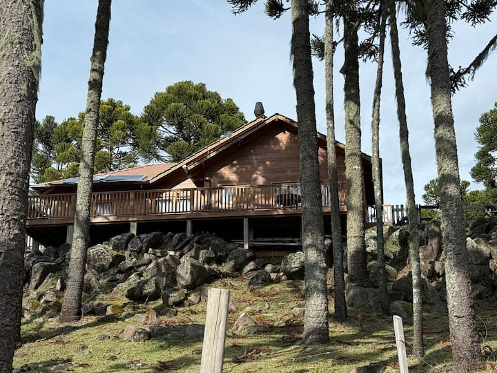 Casa Em São Joaquim - Sc - Refúgio Mein Haus - São Joaquim