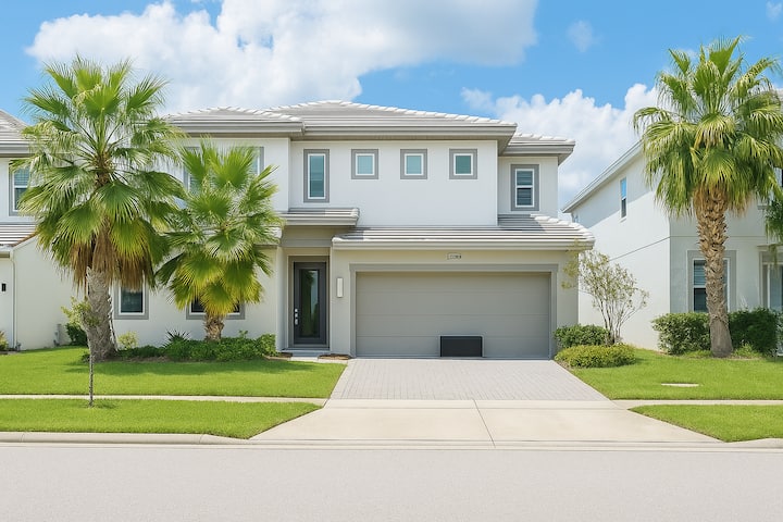 2612 Modern Villa 6bd Pool And Home Theater - Kissimmee, FL