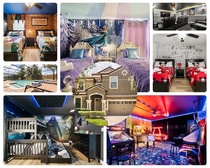 Resort W/star Wars, Mickey, Frozen Rm Near Disney - Davenport, FL