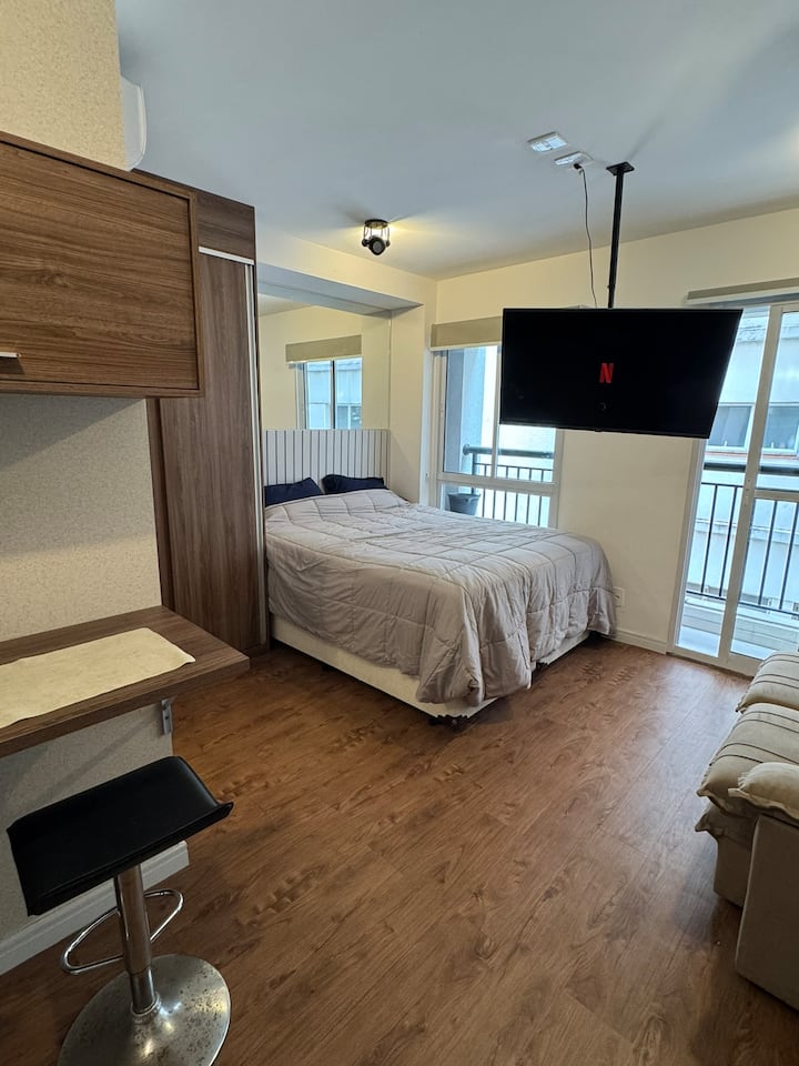 Studio Funcional  E Completo Próximo Aos Hospitais - Paraíso