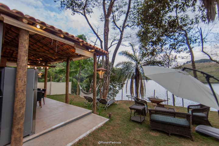Casa Do Lago - Paraíso Verde Com Vista Para Lagoa - Itabirito
