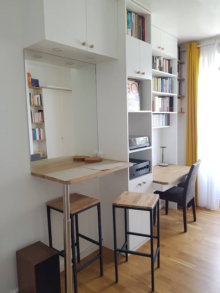 Appartement-studio, Canal Saint-martin - Paris
