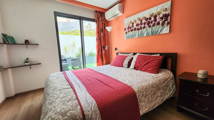 Sunny Apartment With Terrace Near Casafianancecity - Casablanca