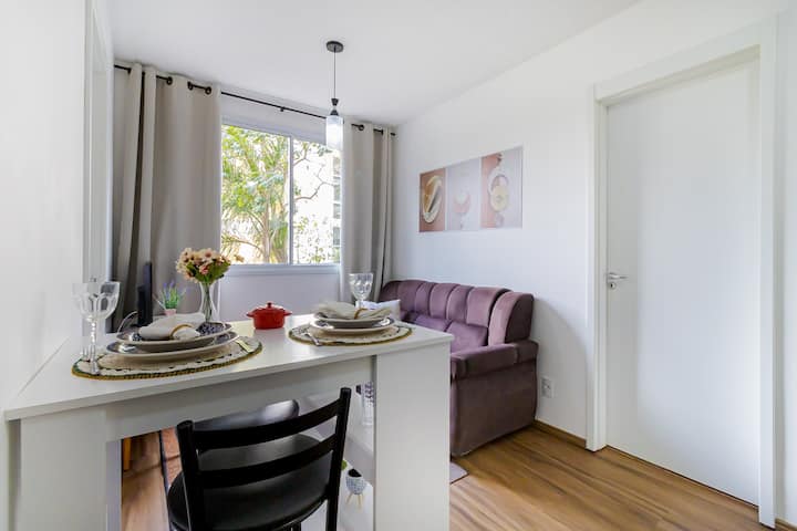 Apto 2 Dorm - Próx.transamérica Expo E Vibra Sp - Santo Amaro