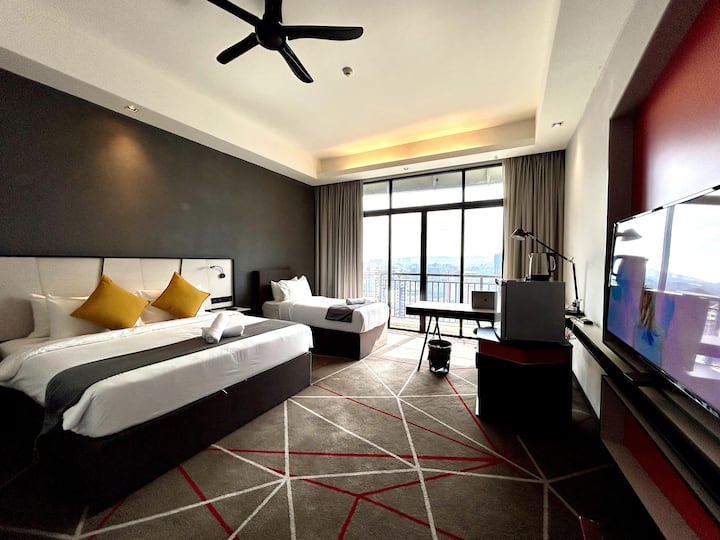 #213 Kl City Triple Room @ Klcc Infinity Pool - Kuala Lumpur