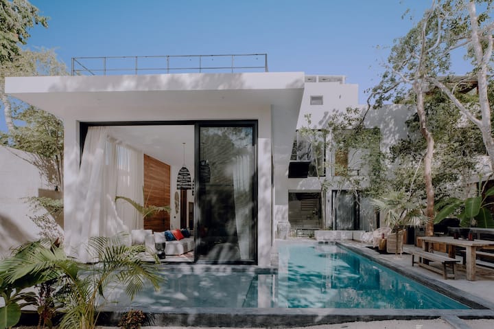 Casa Manati | Luxe, Rooftop & Grande Piscine - Tulum