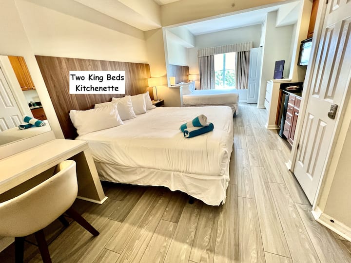 King•5 Mins To Universal•self Check-in/parking•a/c - Orlando