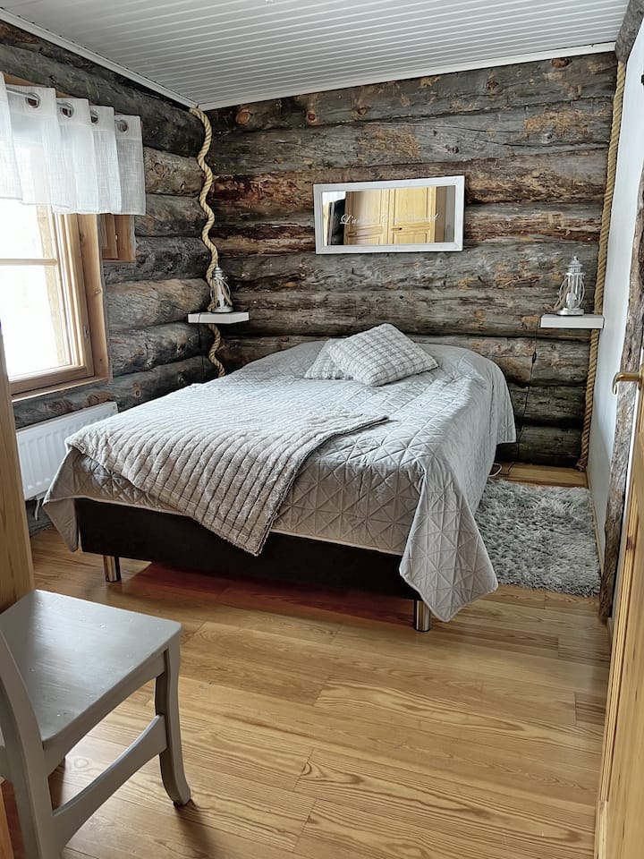 Serene And Authentic Retreat:sauna, Fireplace, Pkg - Muonio