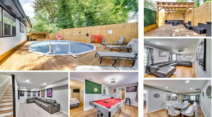 Weekendspecial 5bd4bth+ 0cleanfee+relax+8mi2midtwn - Atlanta, GA