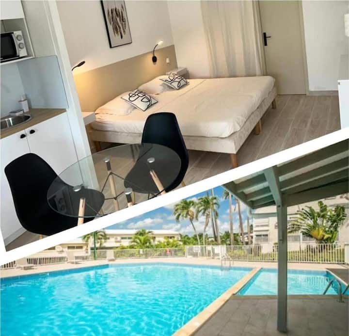 Superbe Studio Avec Citerne D'eau Et Piscine ! - Guadeloupe