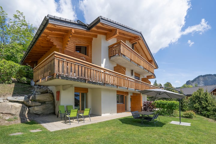 2,5 Plein Sud Avec Terrasse - Ovronnaz