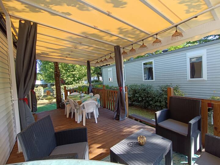 Mobile-home 3 Chambres Biscarrosse Haut De Gamme - Biscarrosse