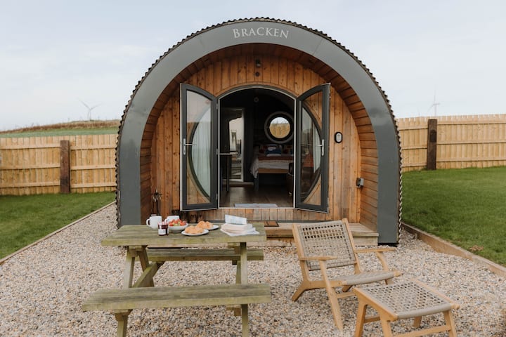 Bracken Pod - Dog Friendly - Hot Tub - Northumberland