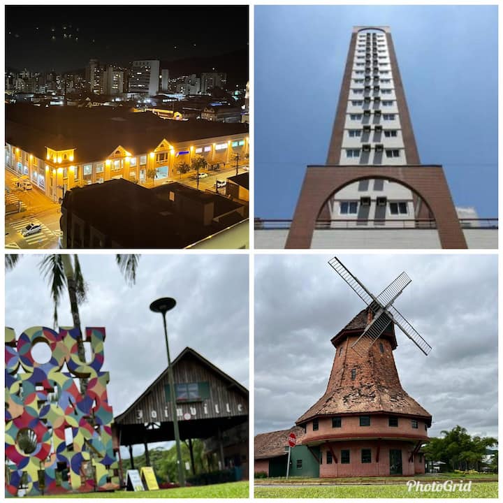 Apartamento Central - Andar Alto - Joinville