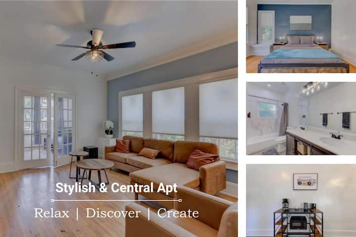Walk To Overton Park & Zoo | Stylish & Central Apt - Memphis, TN