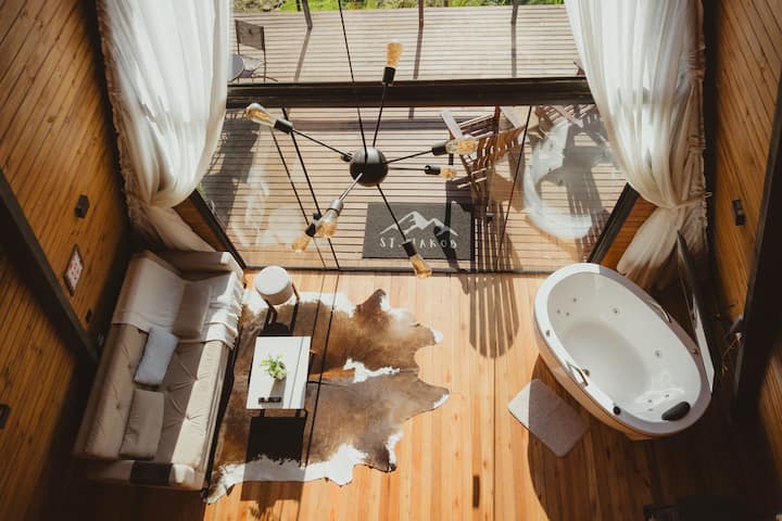 Cabana Romântica Com Hidromassagem E Linda Vista. - Nova Petrópolis