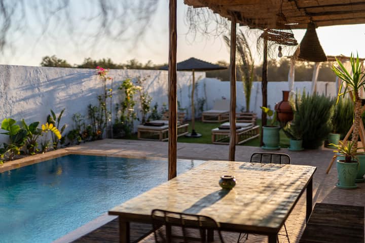Villa 3 Chambres 7 Lits Piscine Proche Essaouira - Morocco