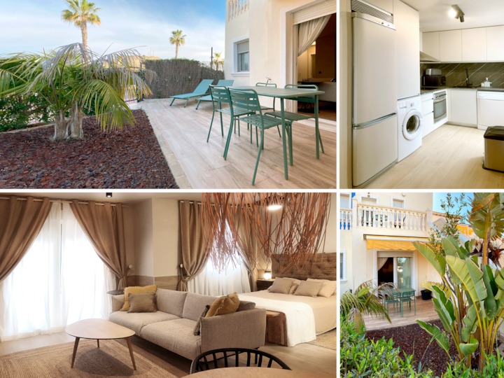 Ground Floor Torremar Naturist, Pool, Garden, - Garrucha