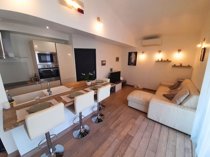 Maison Cosy à Pérols - Plage, Arena - Clim, Garage - Carnon