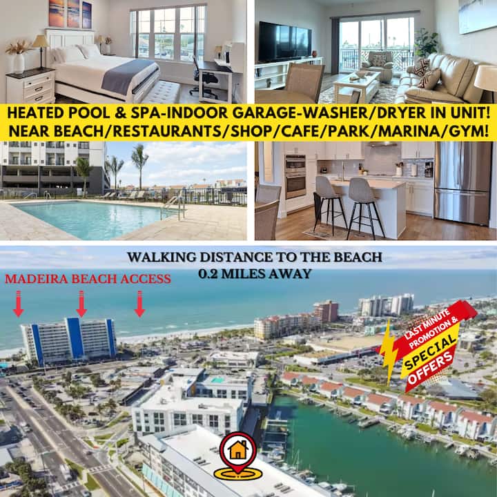Brand New Condo-heated Pool&spa-walk To Beach/shop - Madeira Beach, FL