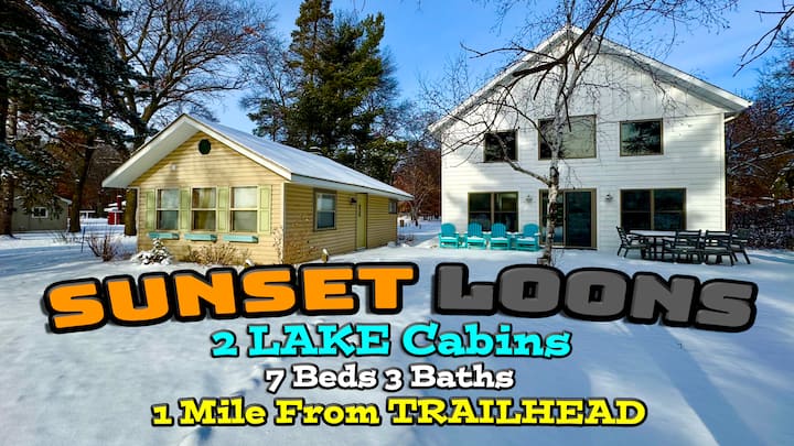 2 Lake Cabins For The Price Of 1 On Red Sand Lake! - Minnesota